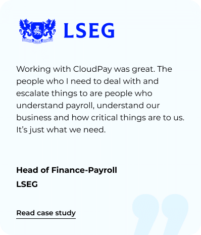 Your global payroll, fully managed, every day - CloudPay