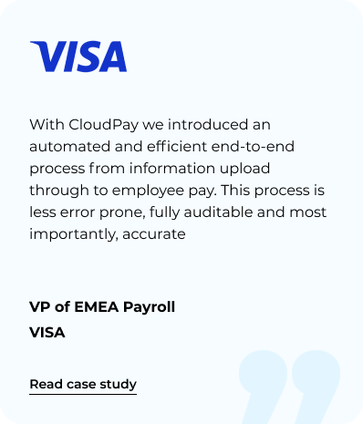 Your global payroll, fully managed, every day - CloudPay