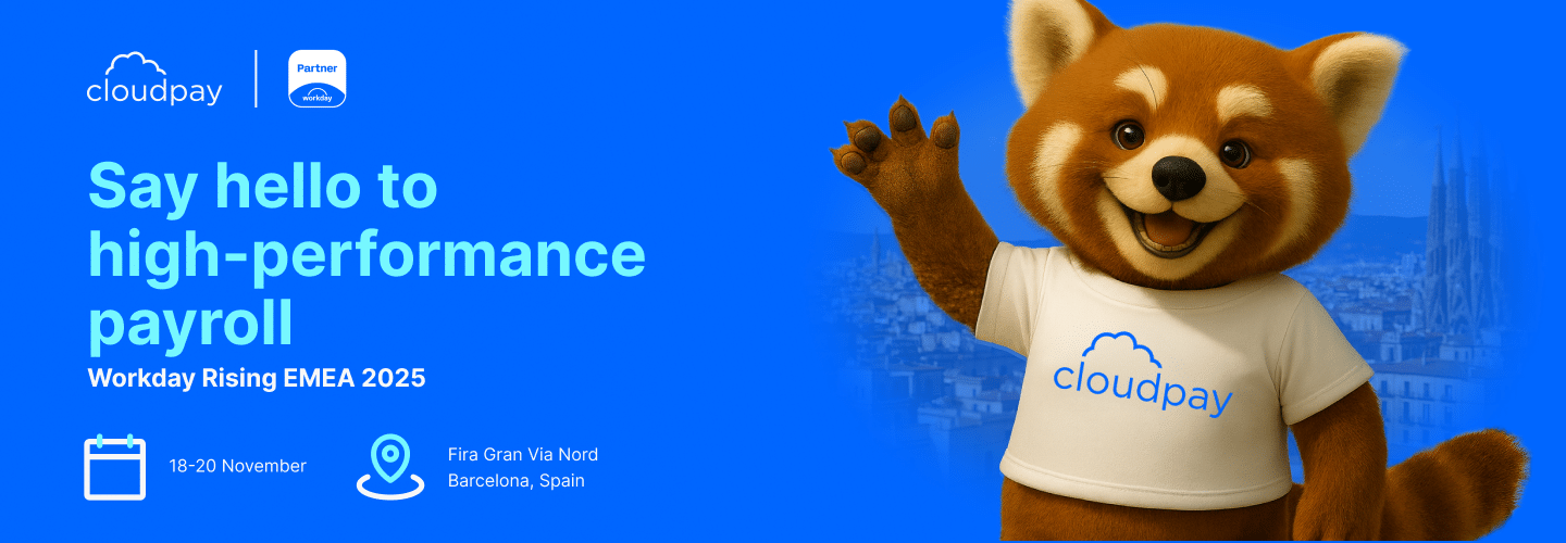 Workday Rising EMEA 2025, 18-20 Nov, Barcelona - CloudPay
